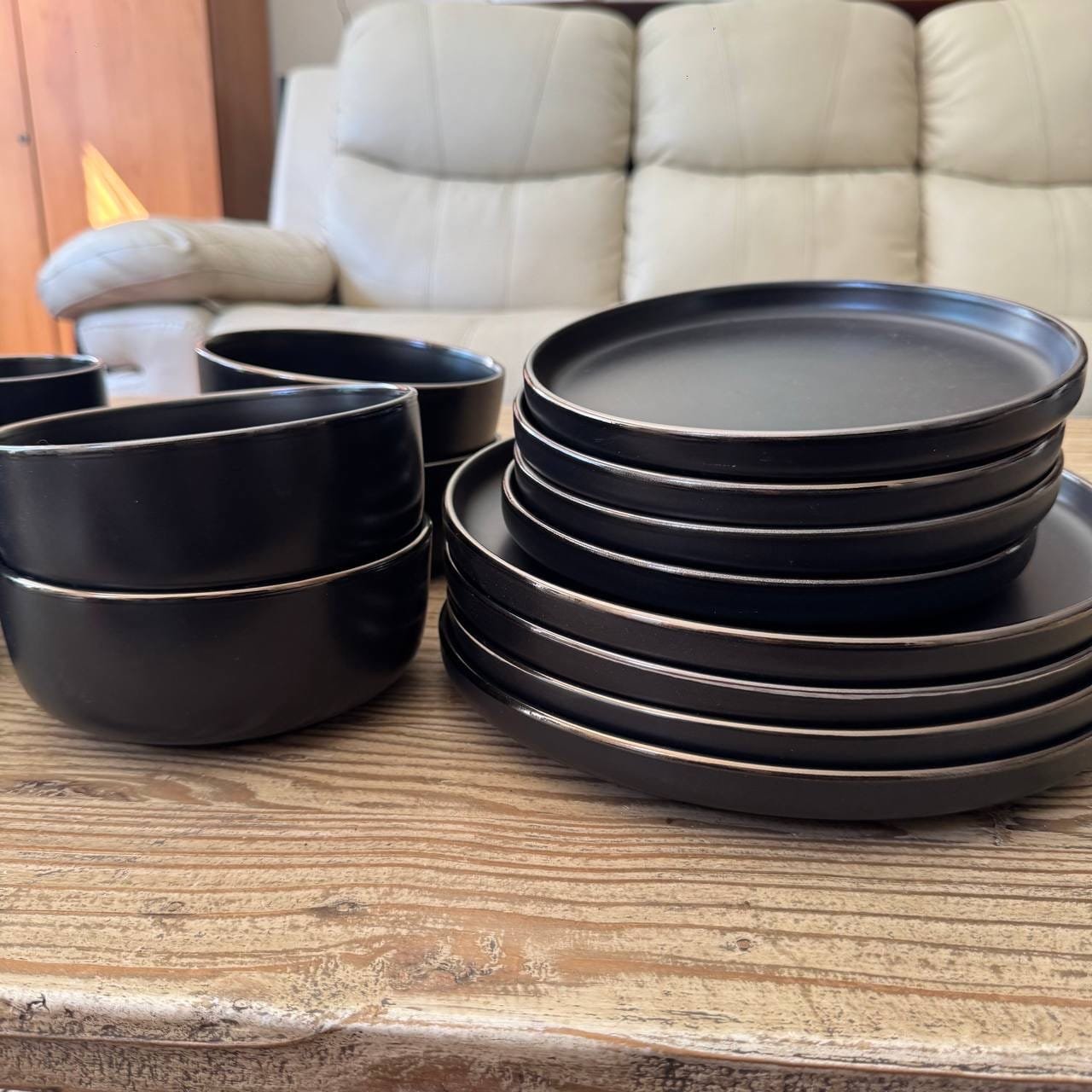 Juego De Vajilla Magna 16 Piezas - ESTILO DECO